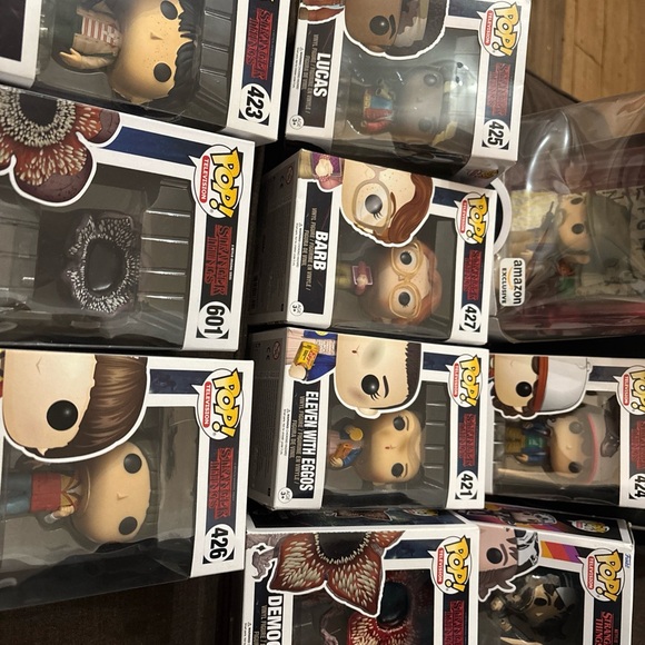 Funko | Other | Funko Pop Stranger Things Figures Set Multicolor | Poshmark